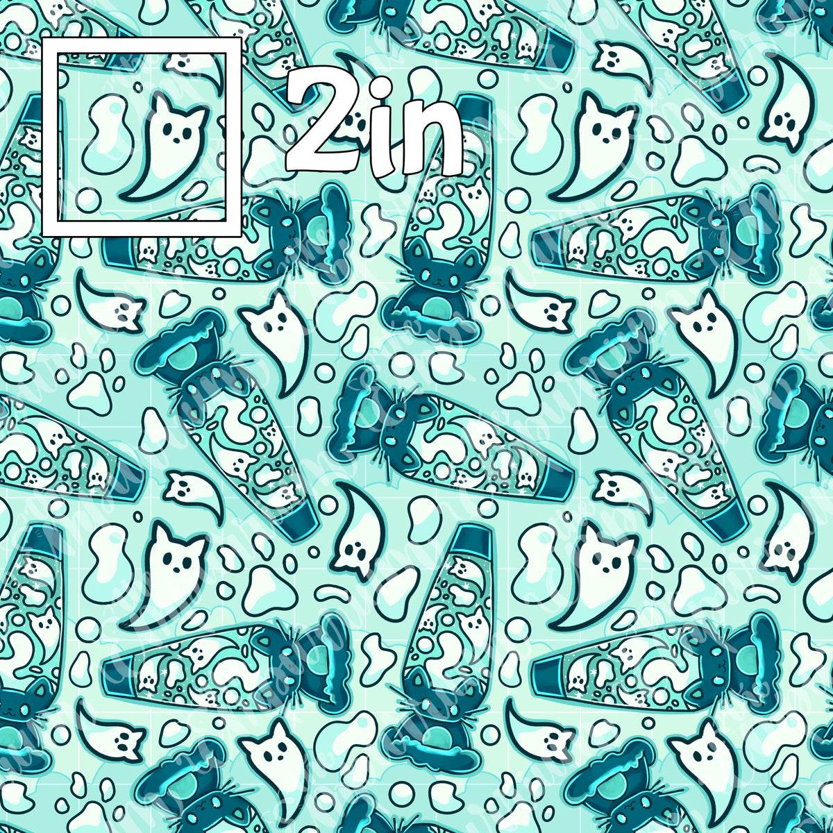 Lava Lamp Cat - Cotton Woven by the HALF Yard – TheEmpurrium