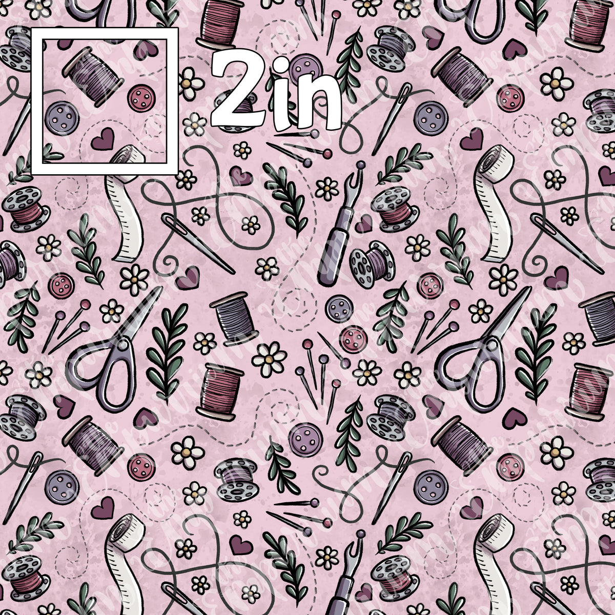 Pink Sewing Notions - Smooth Vinyl Roll – TheEmpurrium