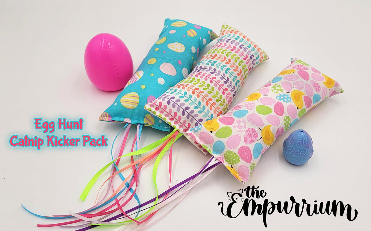 Egg Hunt Catnip Kickers 3 Pack – TheEmpurrium